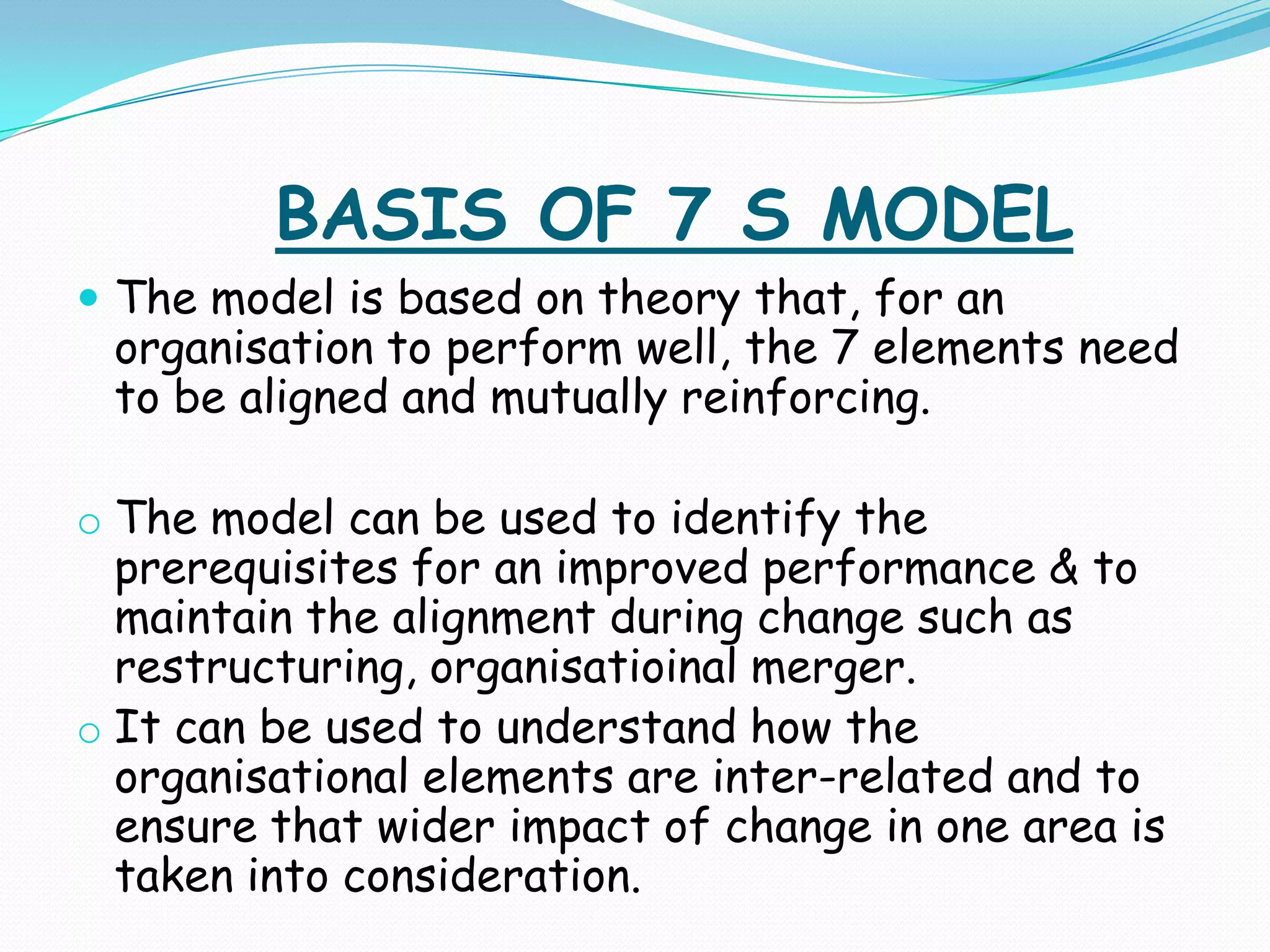 Mc kinsey 7 s model | PPTX