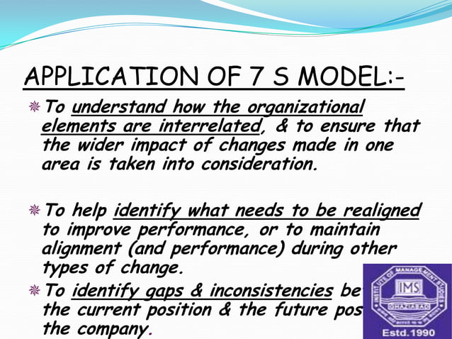 Mc kinsey 7 s model | PPTX