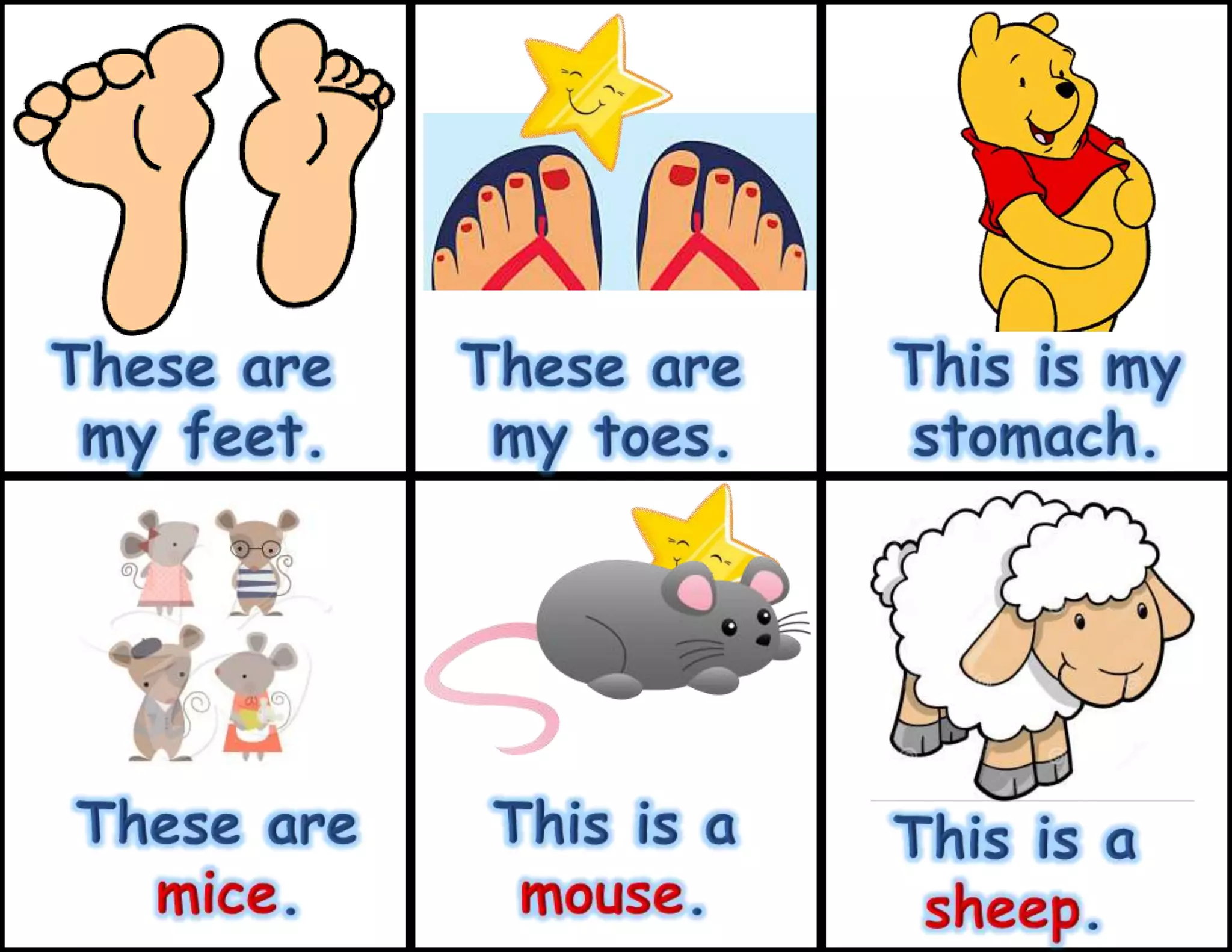 MC-L3-U3-LC1-5 Lesson 5 My Body Parts 5 flashcards | PPTX