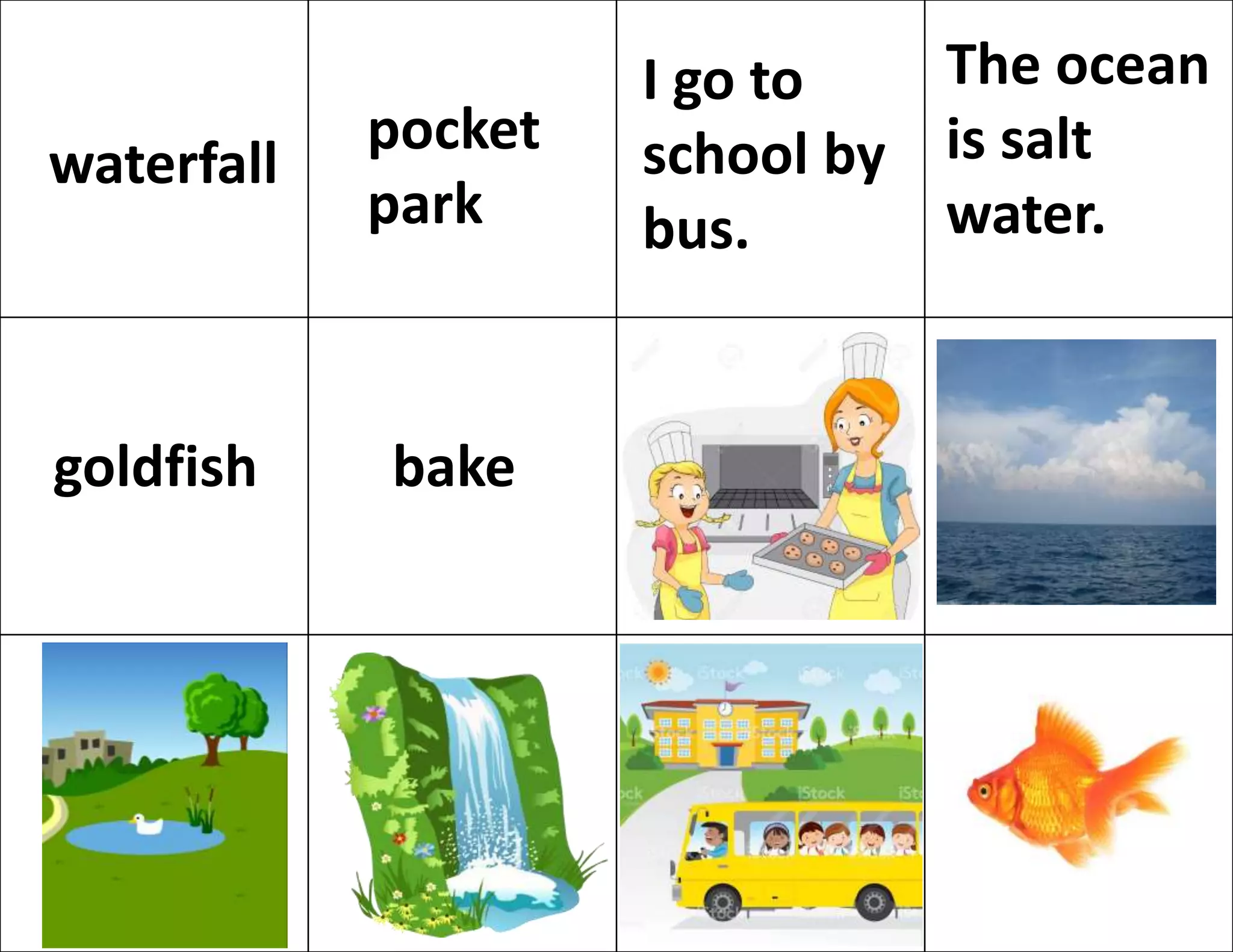 MC-L4-U1-LC2-11 Lesson 11 Bodies of Water 11 memory game | PPTX