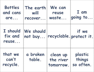 MC-L5-U7-LC2-8 Lesson 8 Reuse, reduce, recycle 8 memory | PPT