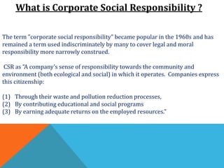 Mc microsoft CSR | PPT