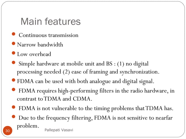 Mobile computing unit2,SDMA,FDMA,CDMA,TDMA Space Division Multi Access,Frequency Division Multi ...