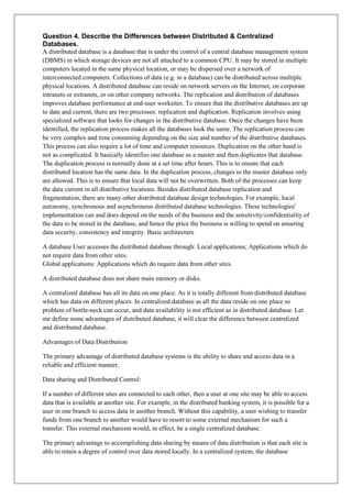 Mc0077 – advanced database systems | PDF