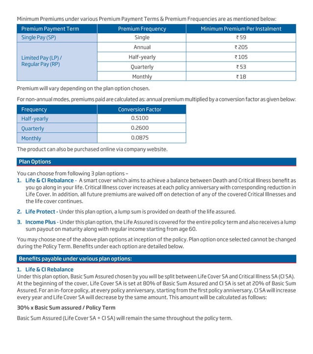 Mc062124237 v01-hdfc-life-click-2-protect-life-retail-brochure | PDF ...