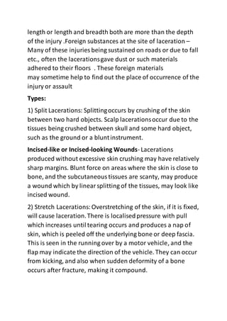 MECHANICAL INJURIES | DOCX