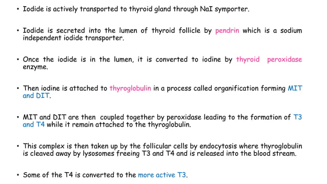 Thyroid and Antithyroid drugs, Medicinal Chemistry,Mr.Jimmy Alexander ...