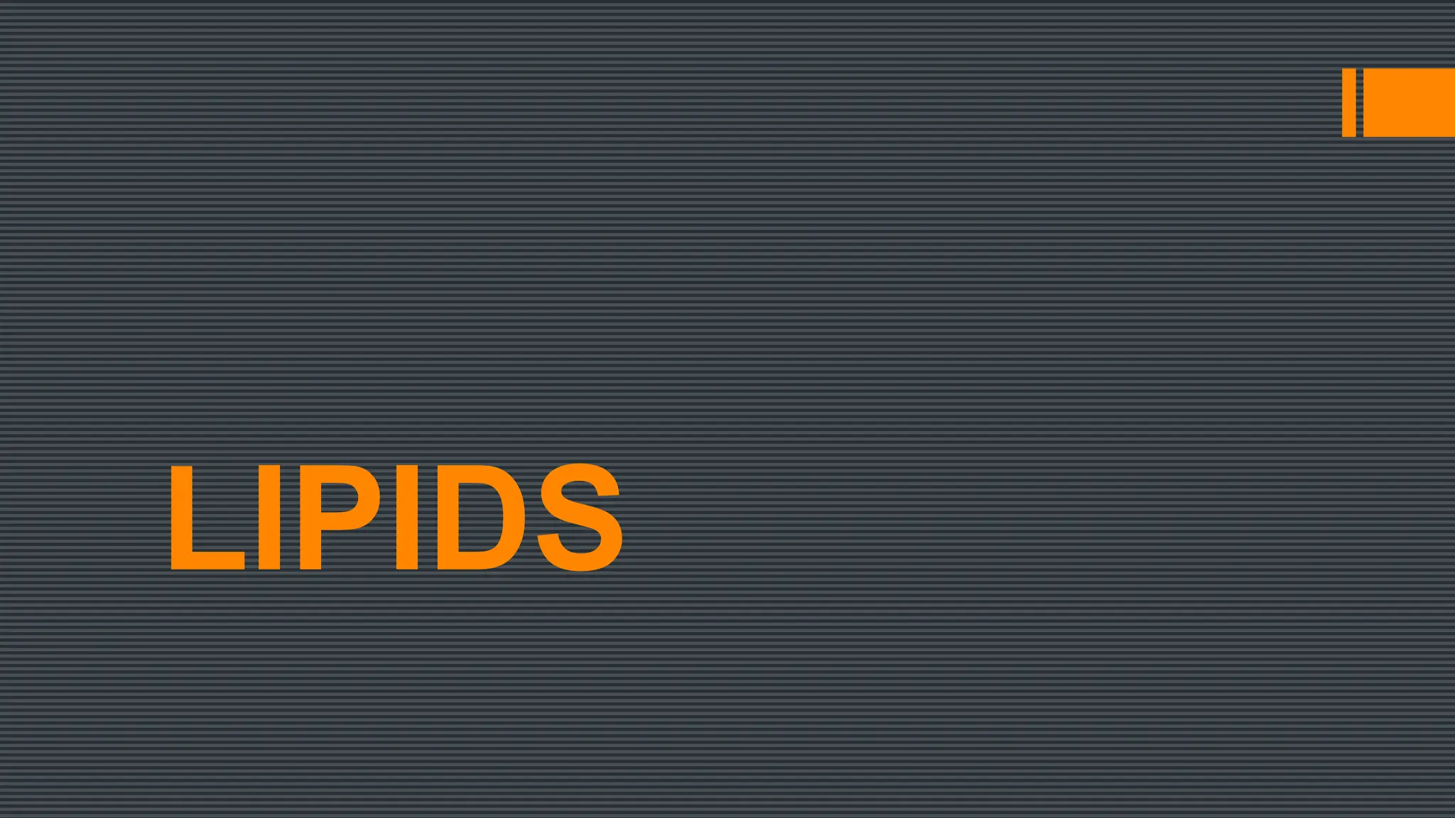 The structure of lipids and it's components | PPTX