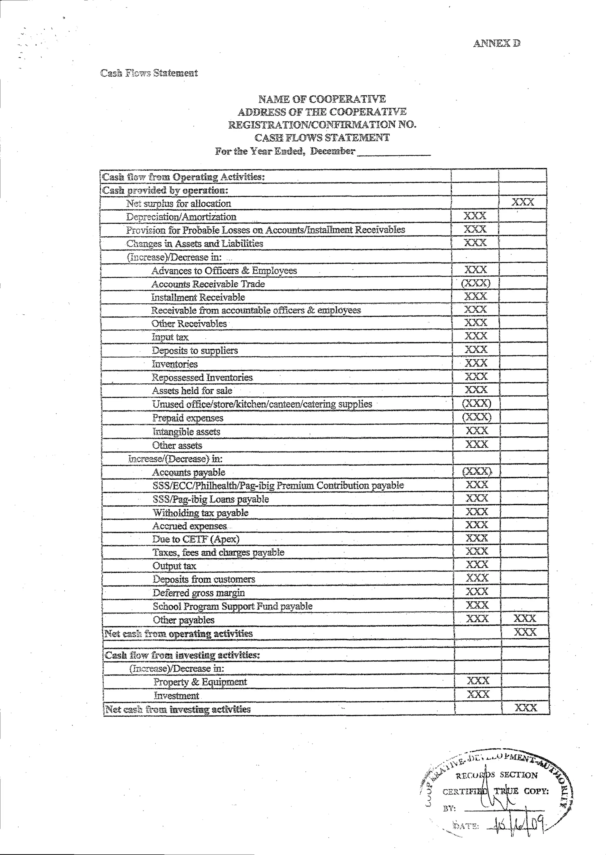 Mc2009 04-standard-chart-of-accounts-sca-for-cooperatives | PDF
