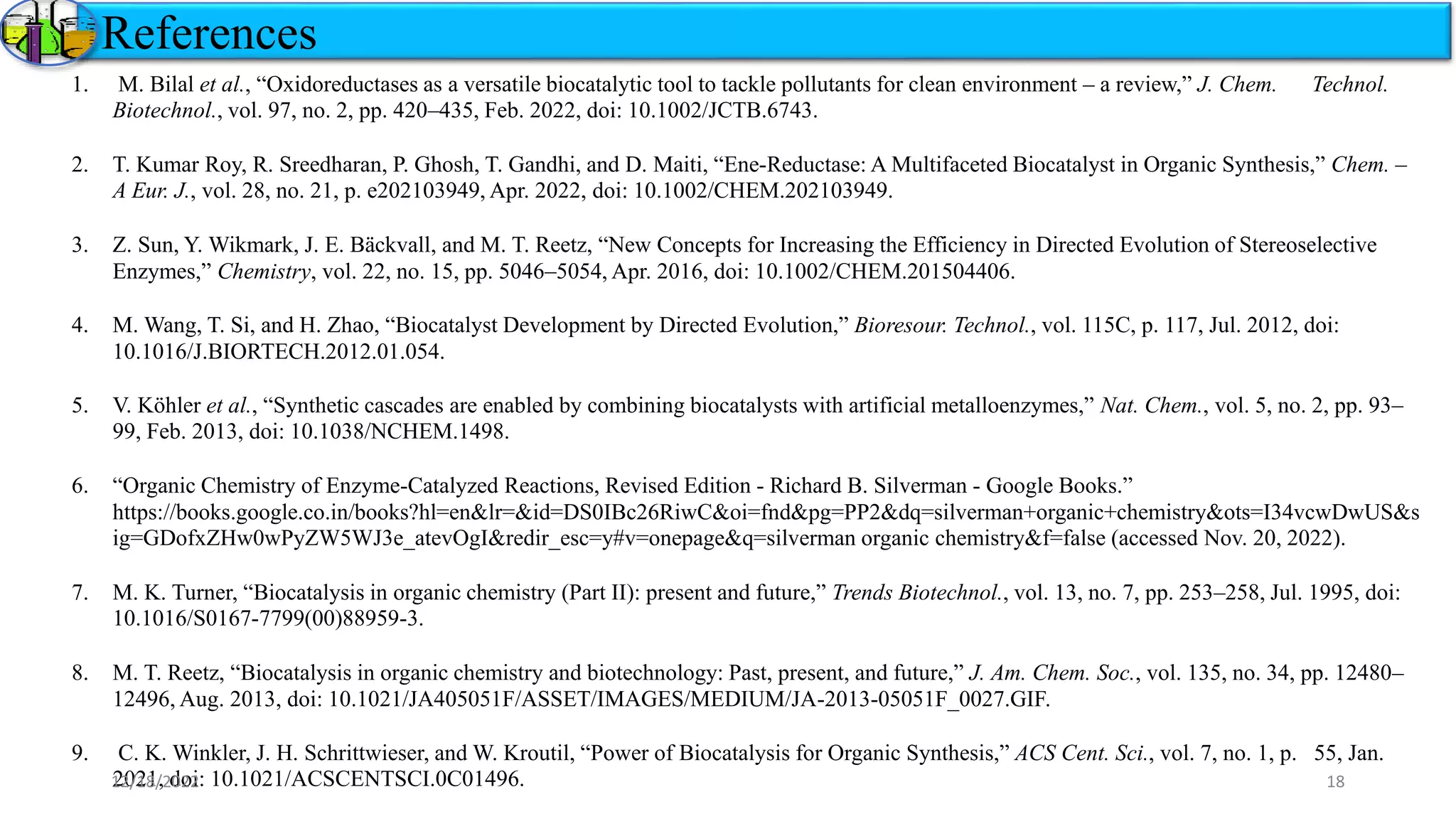 Development in Biocatalysis in organic chemistrypptx | PPTX