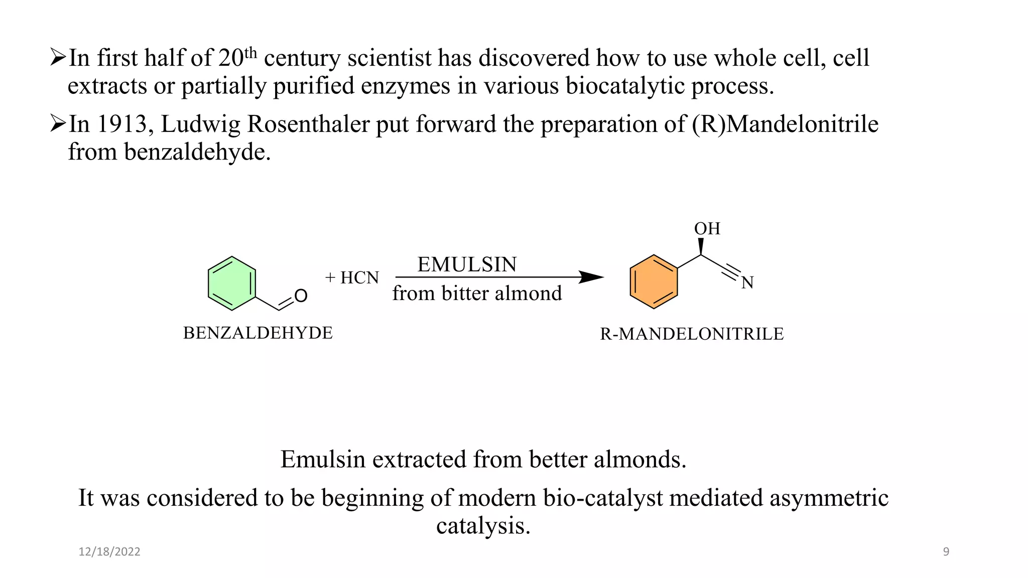 Development in Biocatalysis in organic chemistrypptx | PPTX
