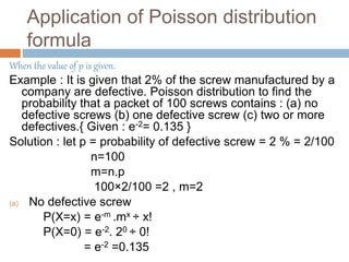 poisson distribution | PPTX | Business Accounting & Finance | Business