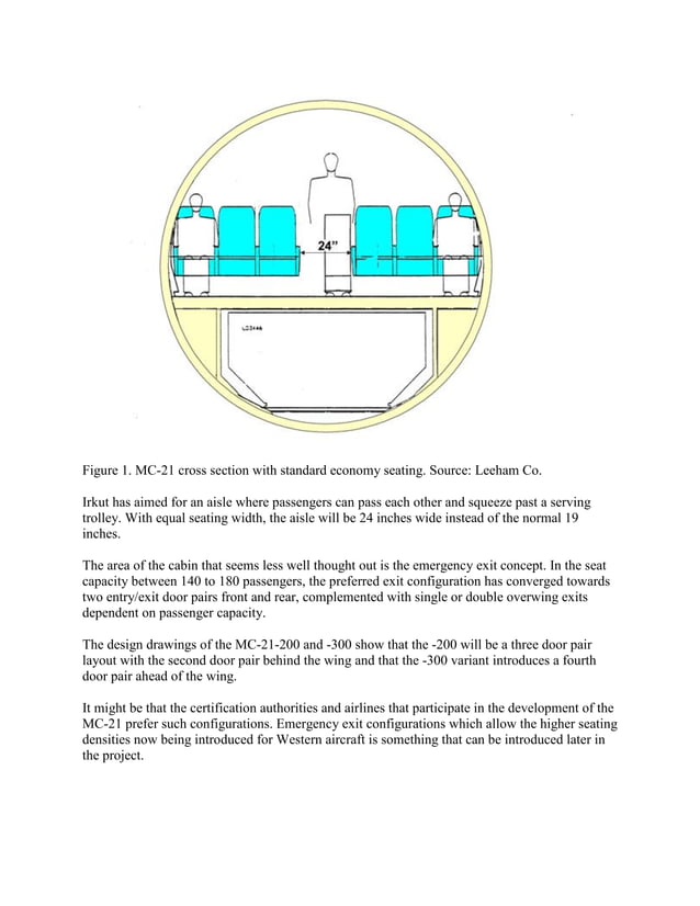 Mc21 a320 comparison leeham | PDF