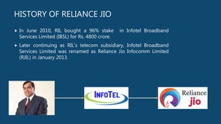 Success Story of Reliance Jio | PPTX