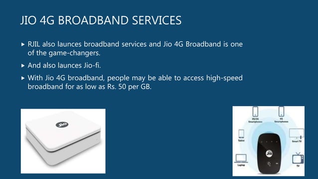Success Story of Reliance Jio | PPTX | Telecommunications Industry | Industries