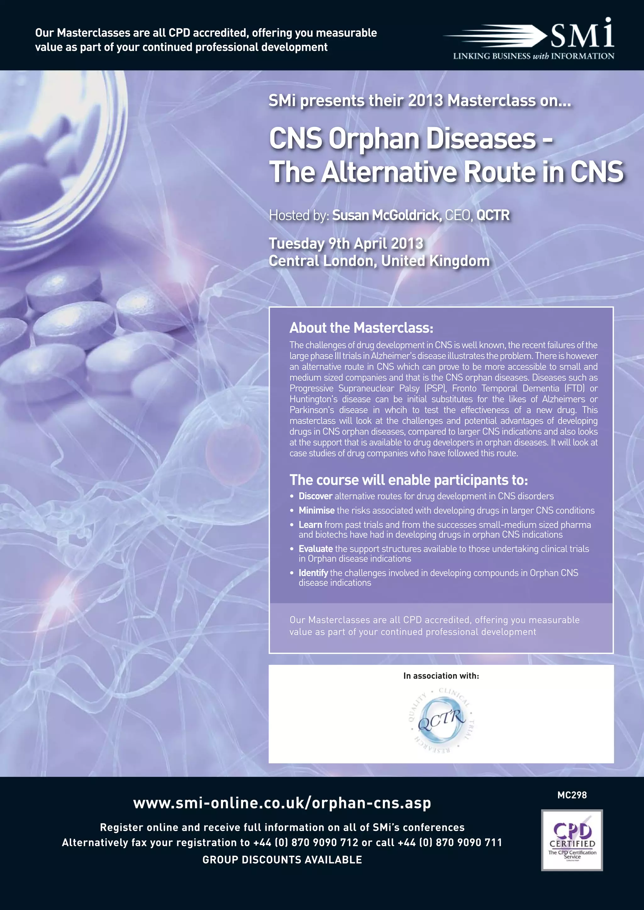CNS Orphan Diseases | PDF