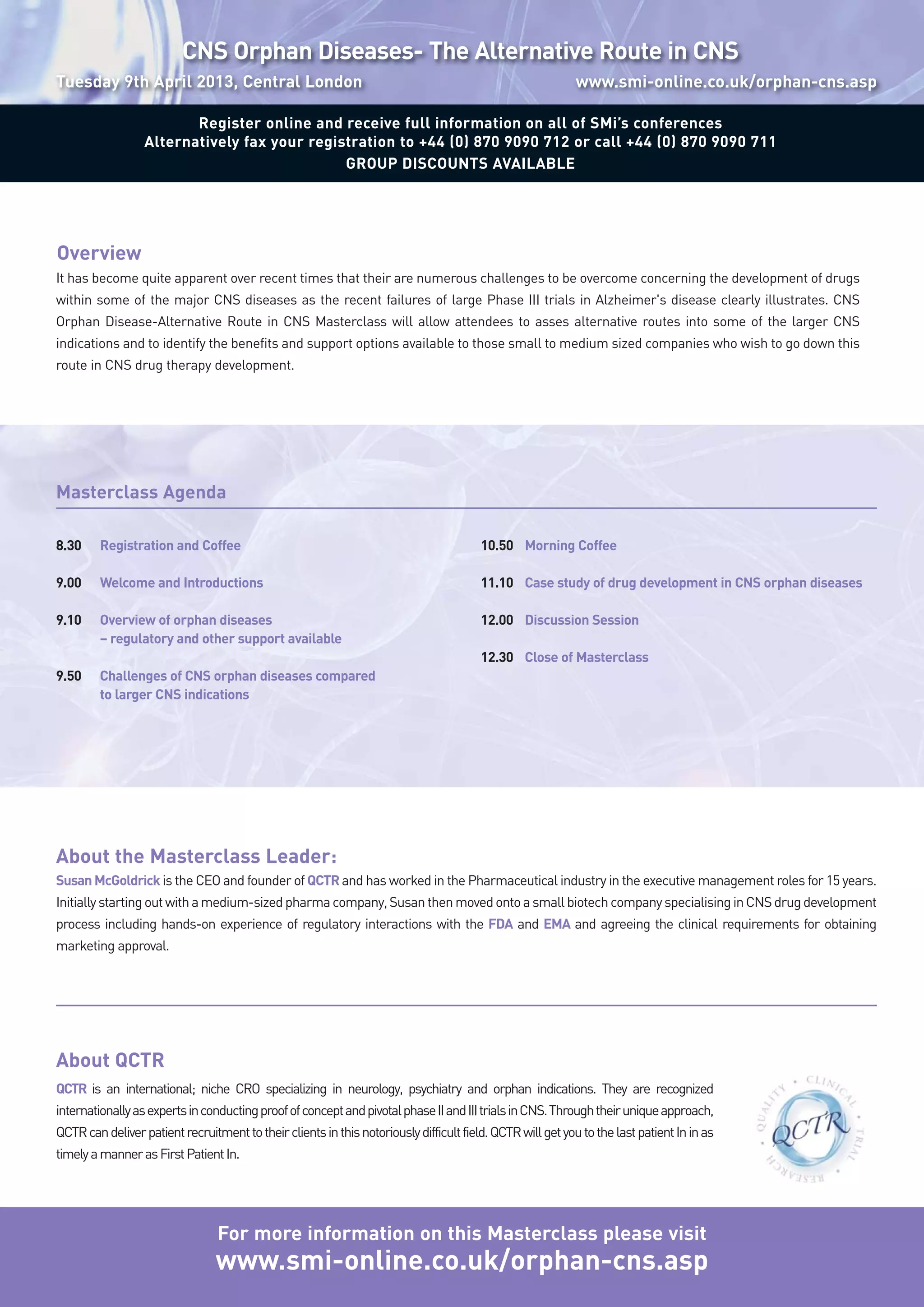 CNS Orphan Diseases | PDF