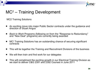 Mc2 Company Profile (April 2011) Vs 8 | PPT | Management Consulting ...