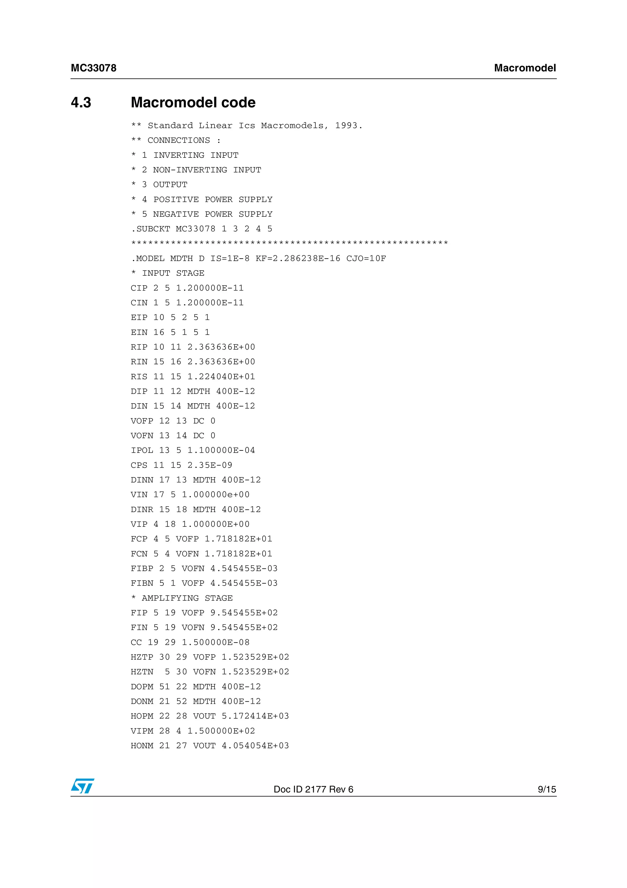 Mc 33078n op amp dual lo noise | PDF