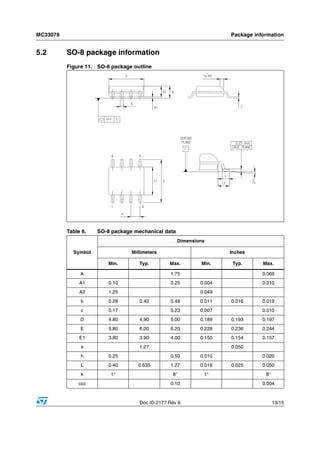 Mc 33078n op amp dual lo noise | PDF