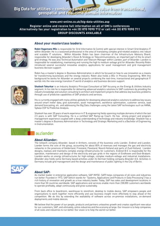 Big Data for Utilities | PDF