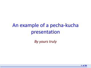 MC336 Pecha Kucha template | PPTX