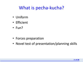 MC336 Pecha Kucha template | PPTX