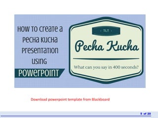 MC336 Pecha Kucha template | PPTX