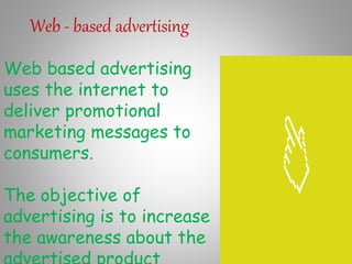 web based advertising or online advertising | PPT