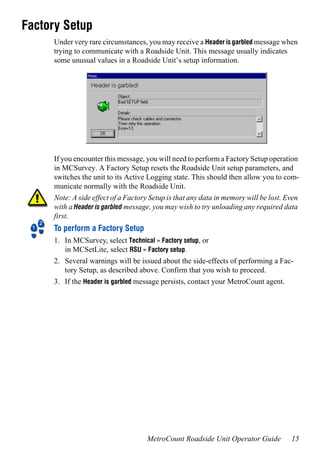 Mc5600 rsu operator guide | PDF