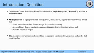 MCA-1.2-Evolution of 8085 microprocessor.pptx
