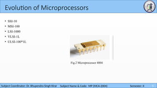 MCA-1.2-Evolution of 8085 microprocessor.pptx