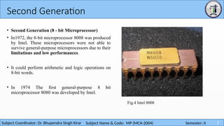 MCA-1.2-Evolution of 8085 microprocessor.pptx