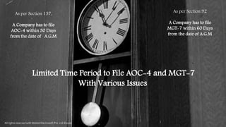 Easy MCA/ROC Filing | PPTX