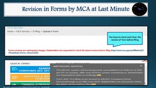 Easy MCA/ROC Filing | PPTX