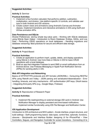 syllabus for mca regulation 2025 anna university | PDF