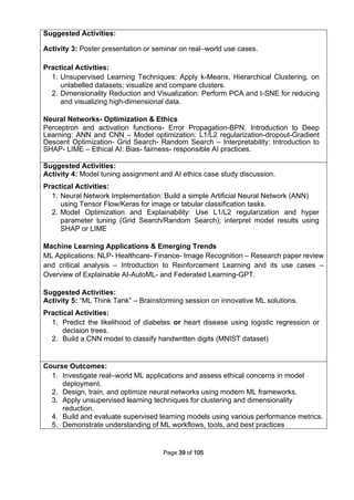 syllabus for mca regulation 2025 anna university | PDF
