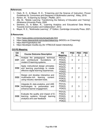 syllabus for mca regulation 2025 anna university | PDF