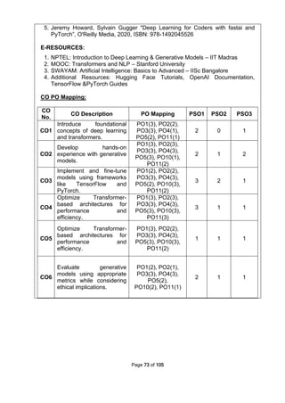 syllabus for mca regulation 2025 anna university | PDF