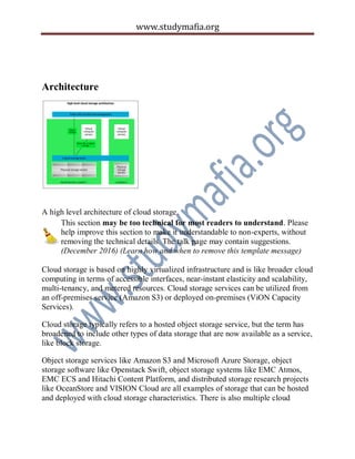 Mca cloud-storage-report | PDF