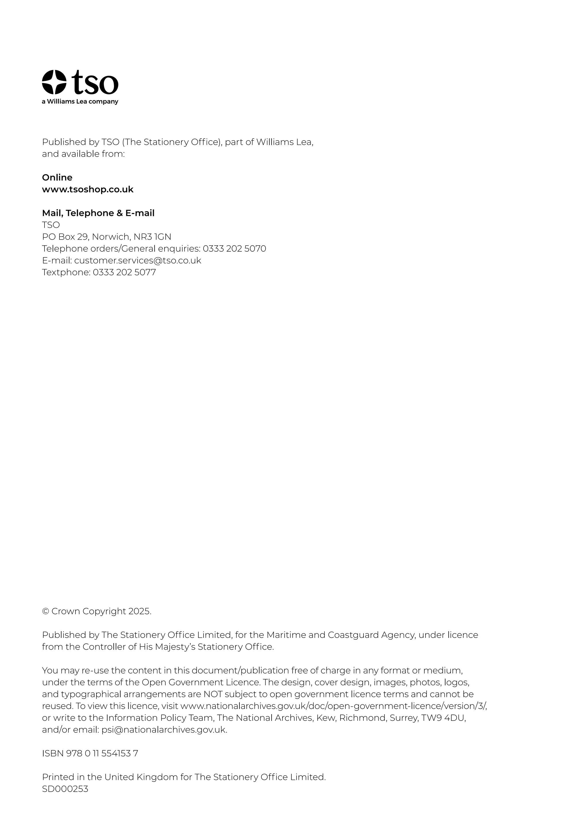 Code of Safe Working Practices for Merchant Seafarers (COSWP) - 2025 ...