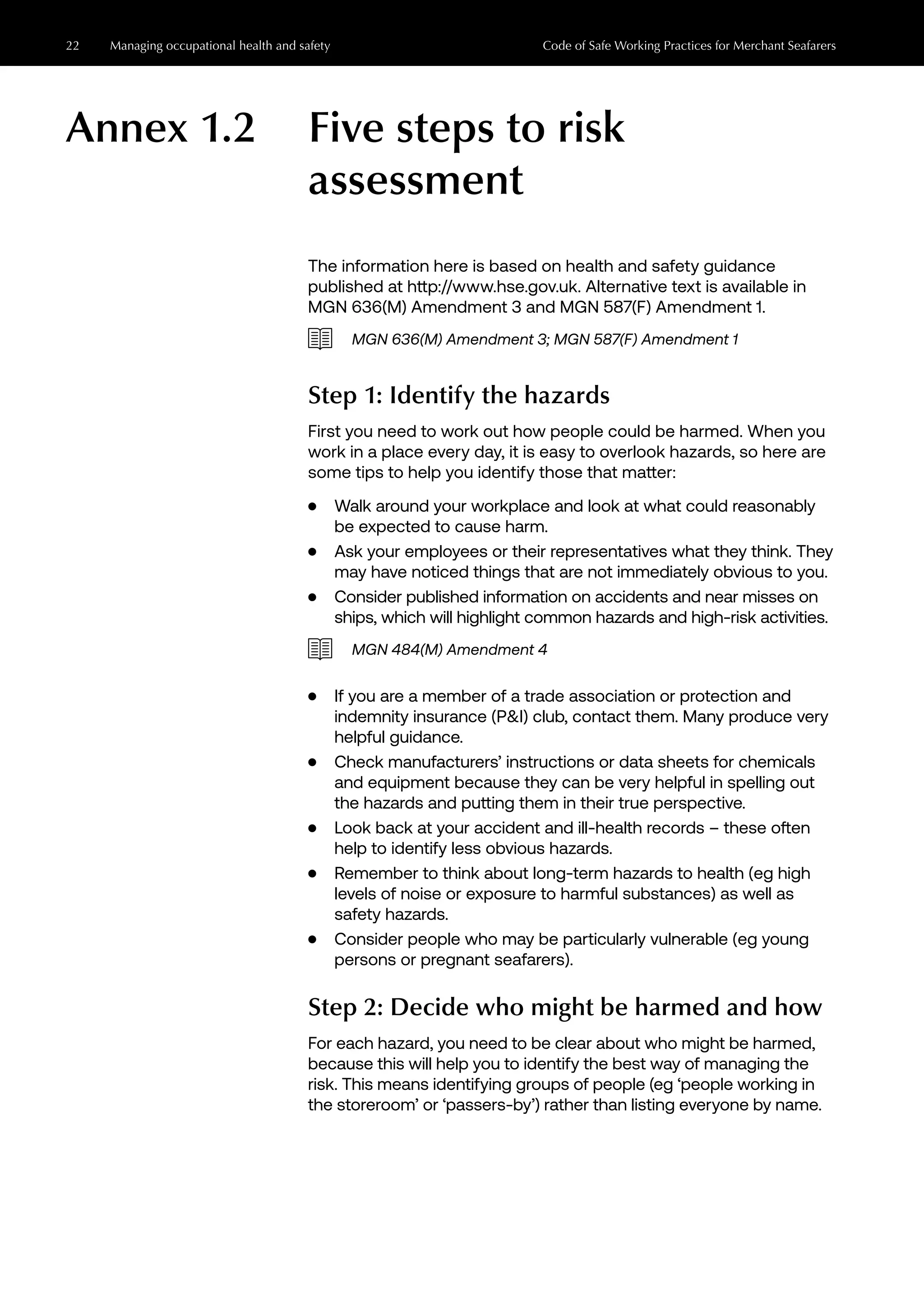 Code of Safe Working Practices for Merchant Seafarers (COSWP) - 2025 ...
