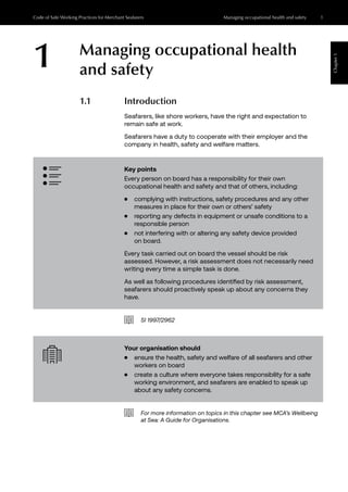 Code of Safe Working Practices for Merchant Seafarers (COSWP) - 2025 ...
