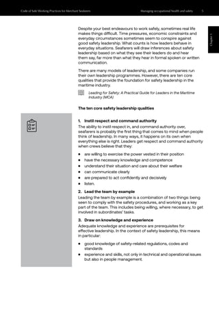 Code of Safe Working Practices for Merchant Seafarers (COSWP) - 2025 ...
