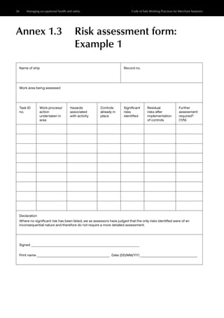 Code of Safe Working Practices for Merchant Seafarers (COSWP) - 2025 ...