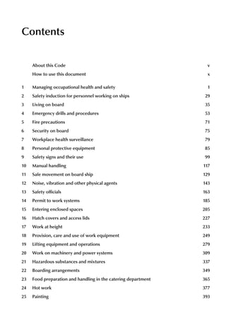 Code of Safe Working Practices for Merchant Seafarers (COSWP) - 2025 ...