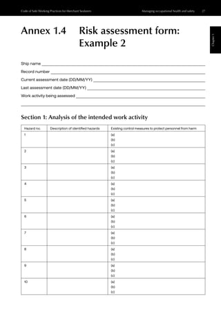 Code of Safe Working Practices for Merchant Seafarers (COSWP) - 2025 ...