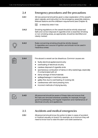 Code of Safe Working Practices for Merchant Seafarers (COSWP) - 2025 ...