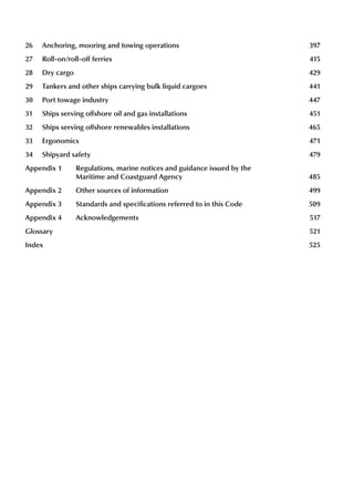 Code of Safe Working Practices for Merchant Seafarers (COSWP) - 2025 ...