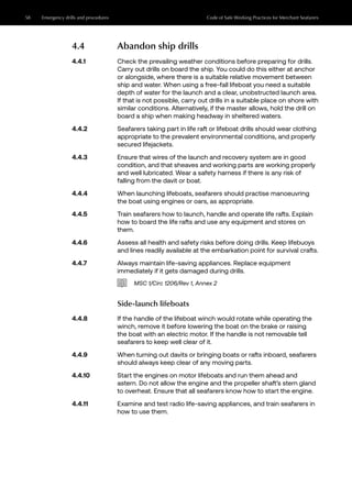 Code of Safe Working Practices for Merchant Seafarers (COSWP) - 2025 ...